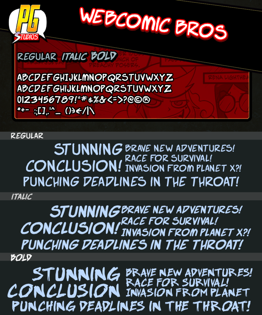 Webcomic Bros. - Press Gang Studios